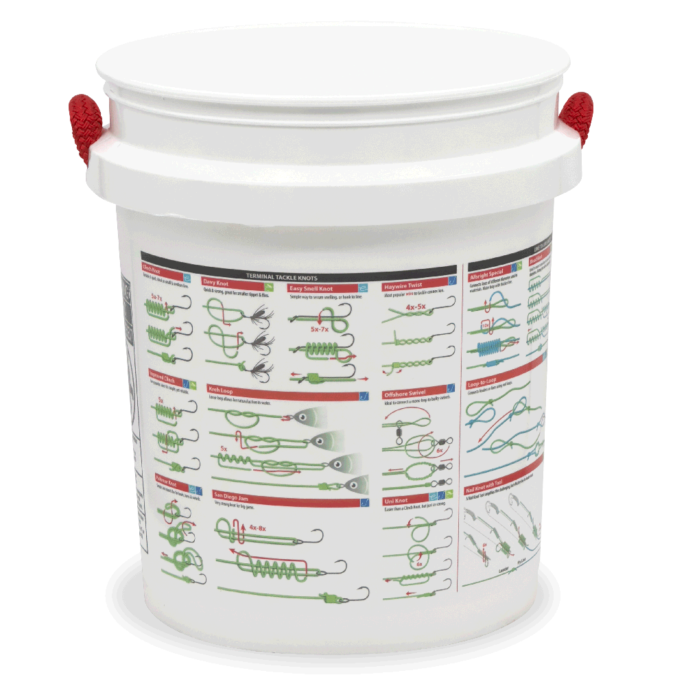 Fishing and Boating Knots Bucket - Shurhold Industries, Inc.